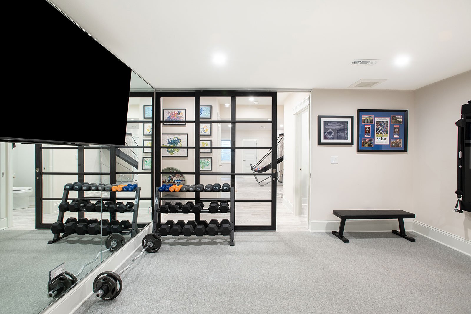 Glenview IL Home Gym Renovation | Patrick A Finn